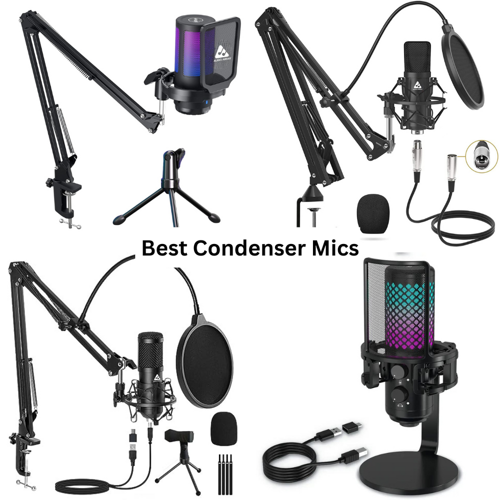 4 Best Budget-Friendly Condenser Microphones for Professional Audio Qu